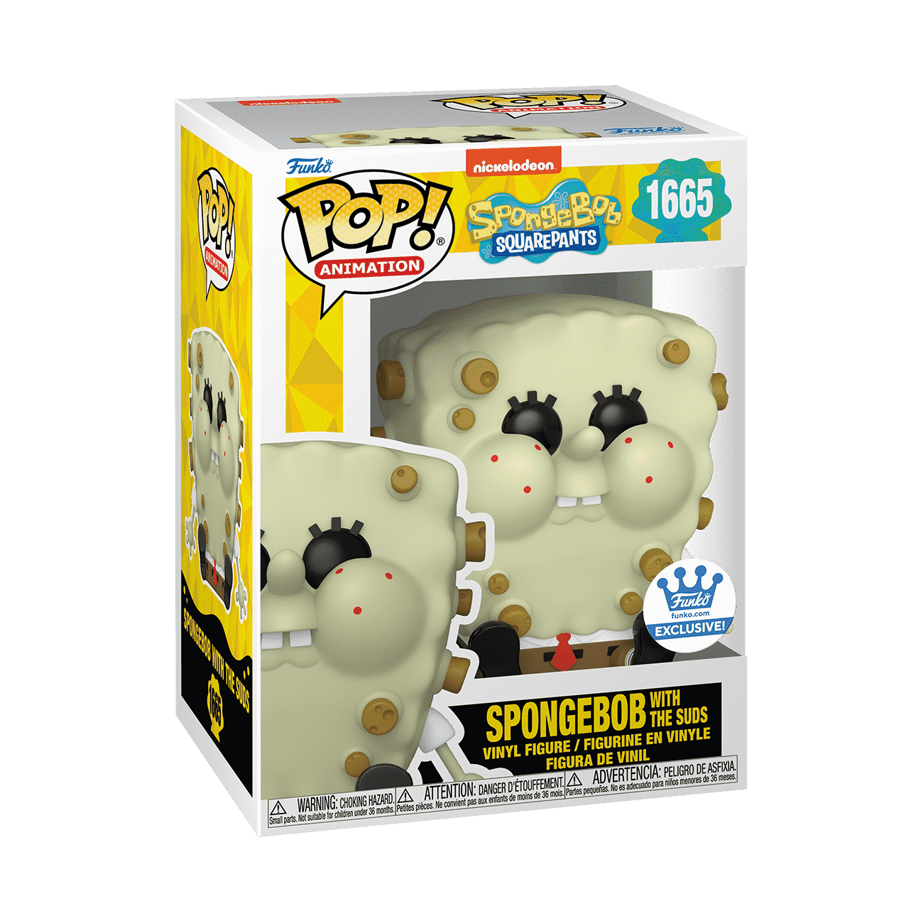 Buy Pop! SpongeBob with the Suds at Funko.