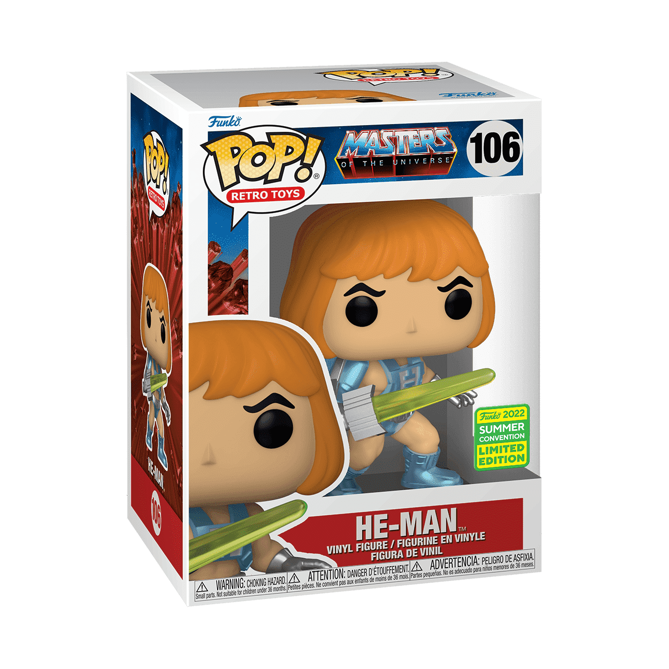 Buy Pop! He-Man with Sword of Power at Funko.