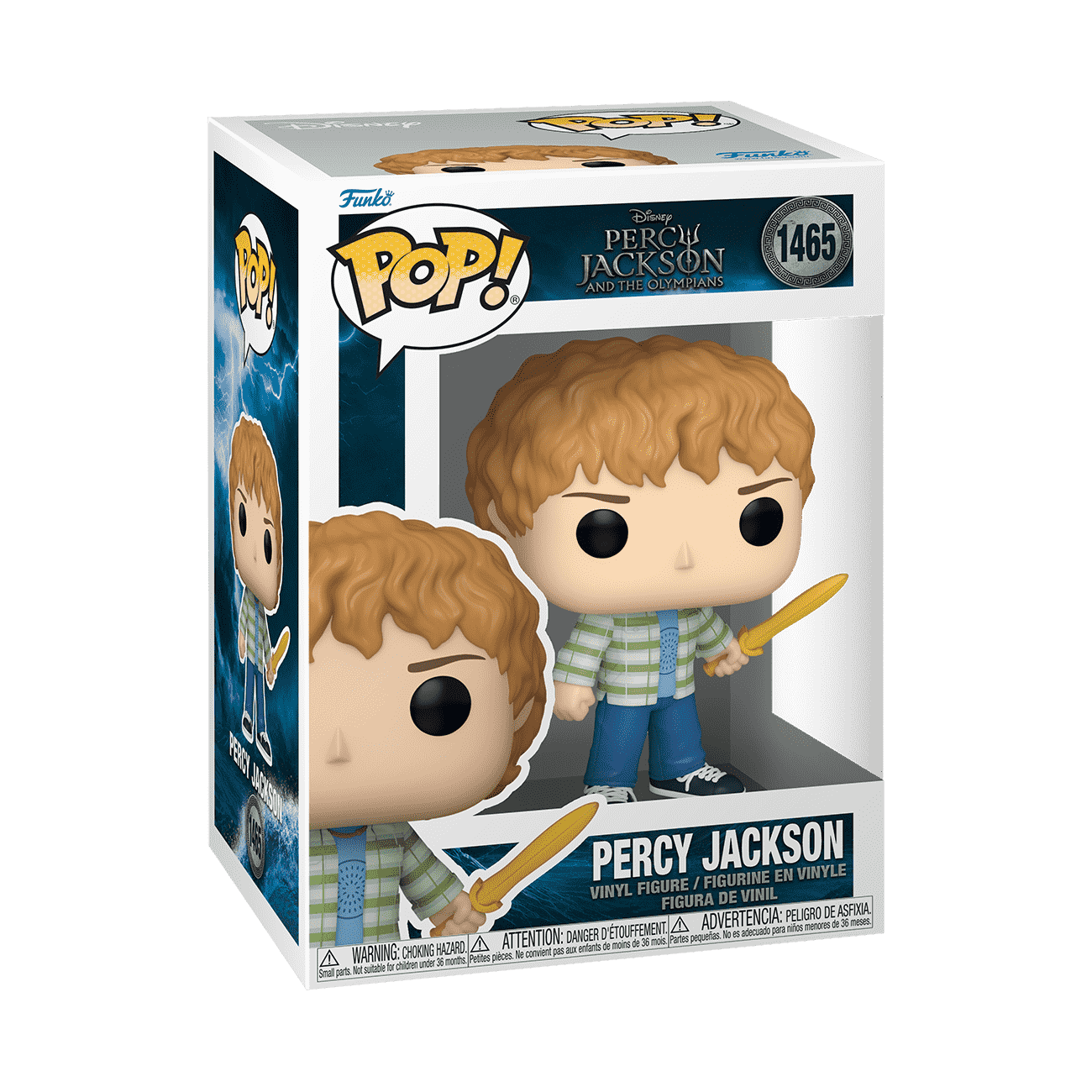 Pop! Percy Jackson with Riptide | Funko