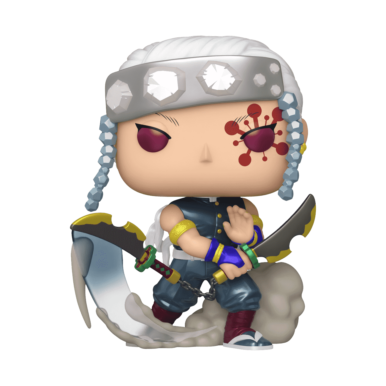 Pop! Tengen Uzui with Nichirin Cleavers | Funko
