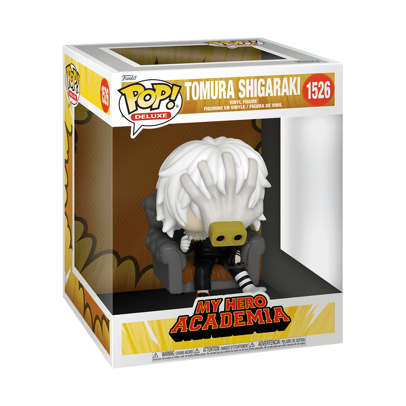 Pop! Deluxe Tomura Shigaraki in Chair | Funko
