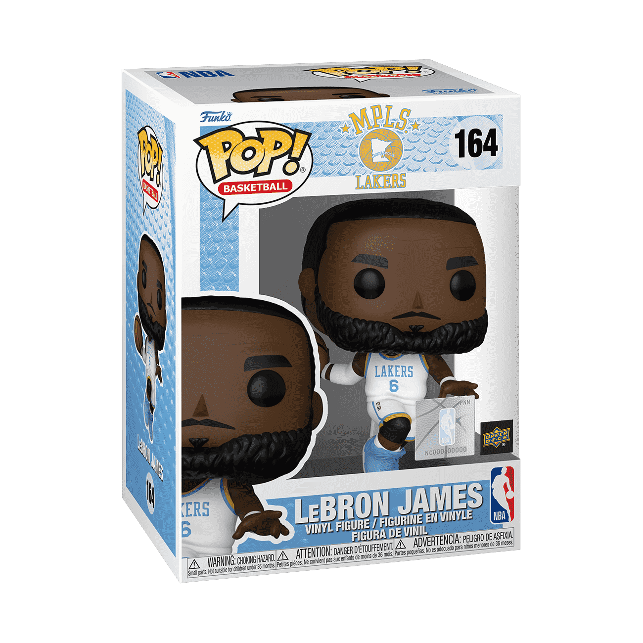 Buy Pop! LeBron James in White Lakers Jersey at Funko.