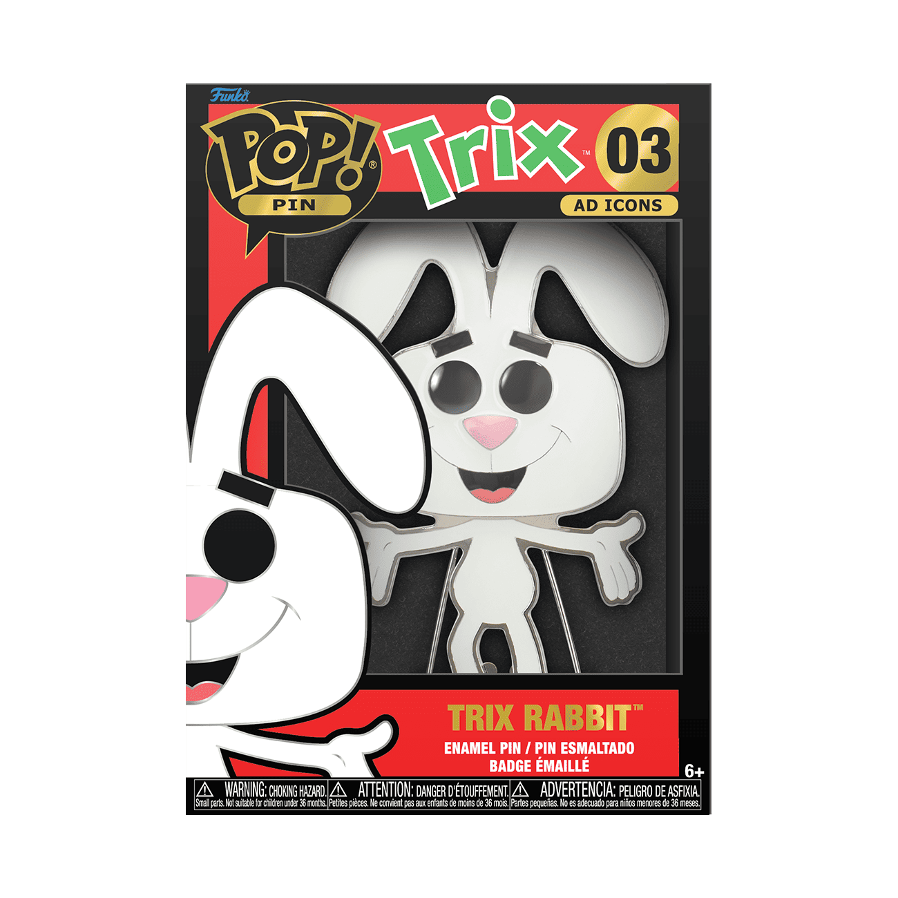 Buy Pop! Pins Trix Rabbit at Funko.