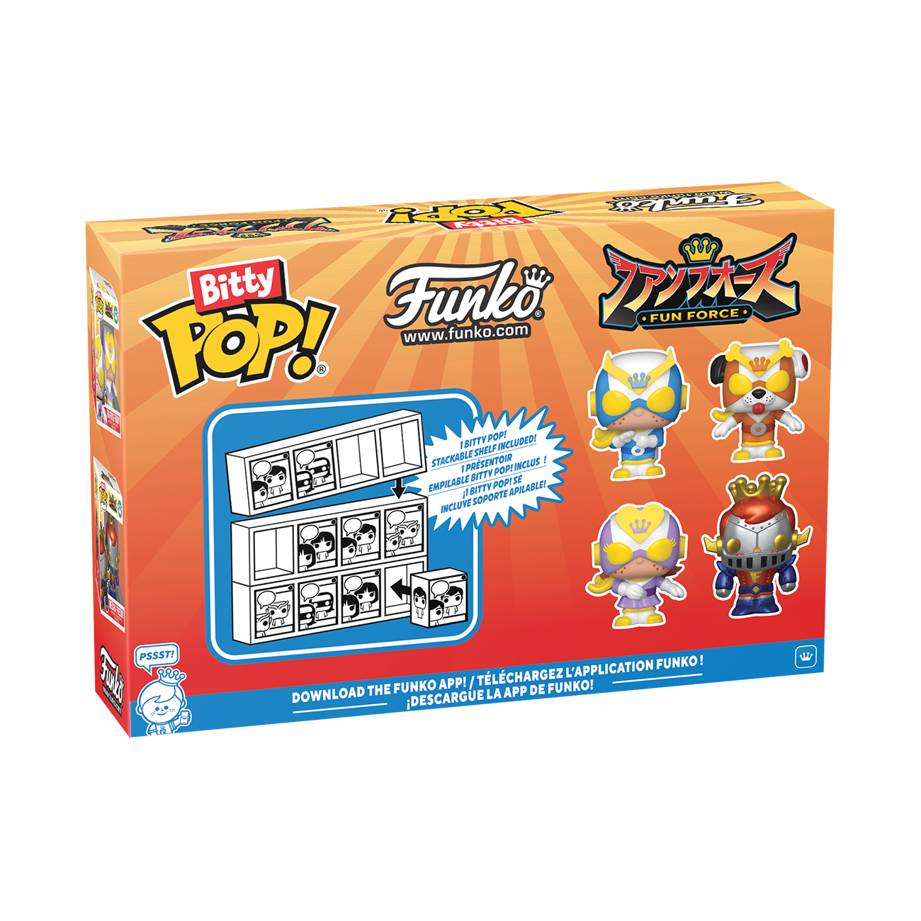 Bitty Pop! Fun Force 4-Pack | Funko