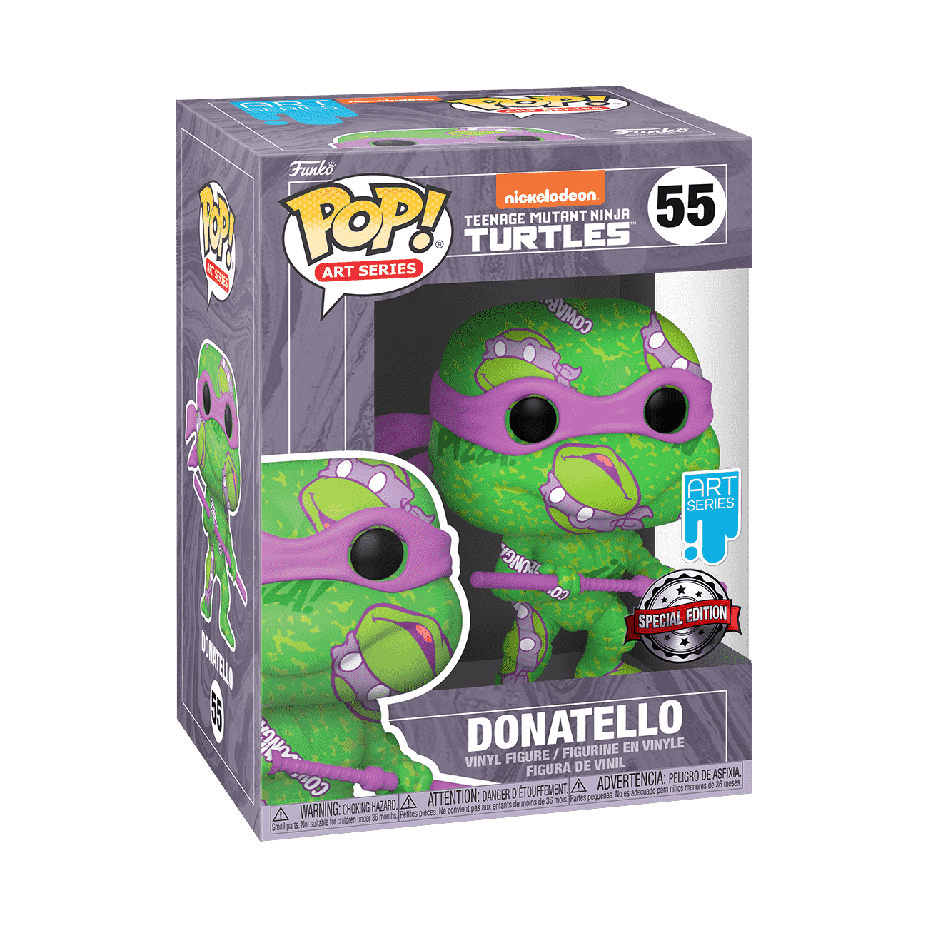 Buy Pop! Artist Series Donatello with Pop! Protector at Funko.