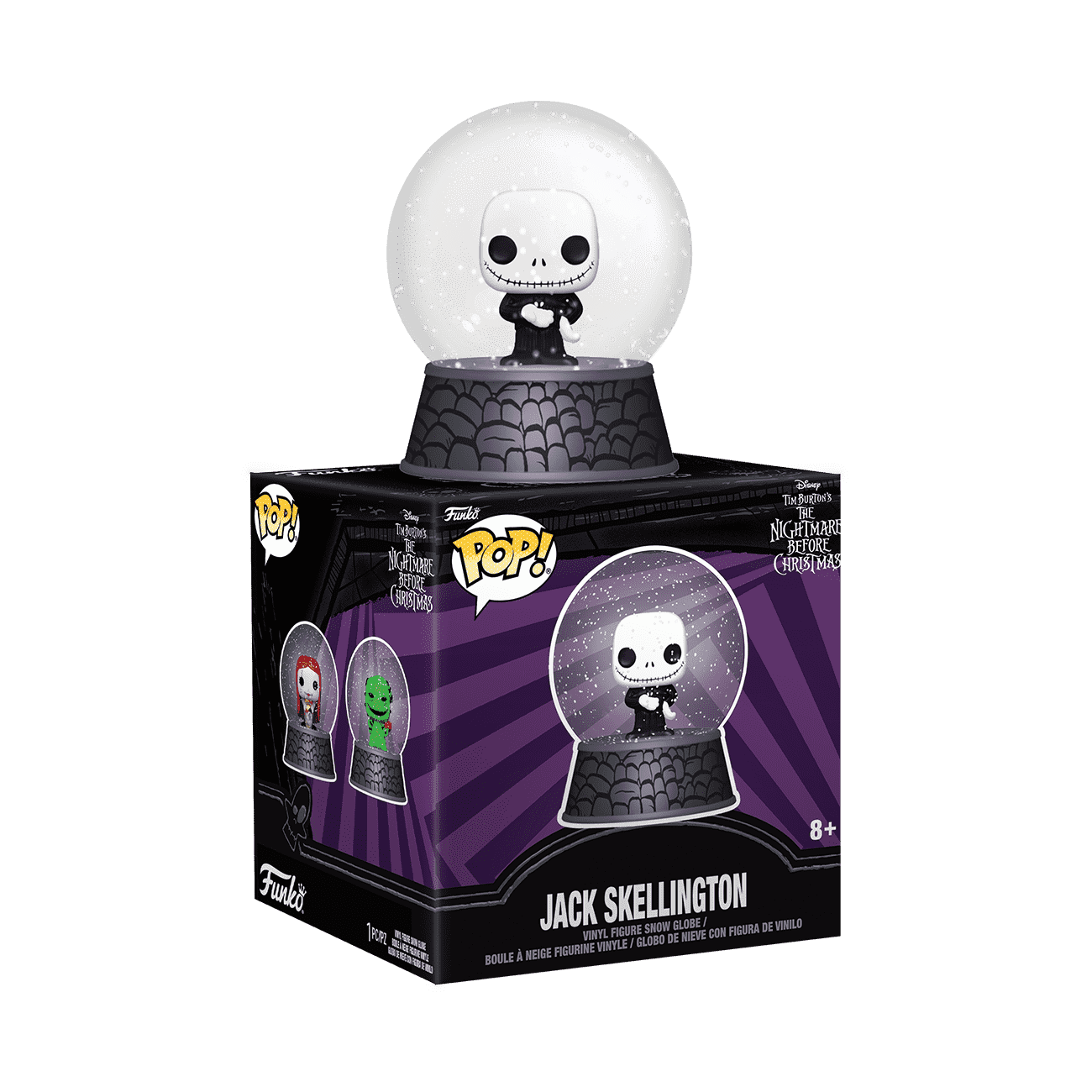 Bitty Pop! Snow Globes Jack Skellington
