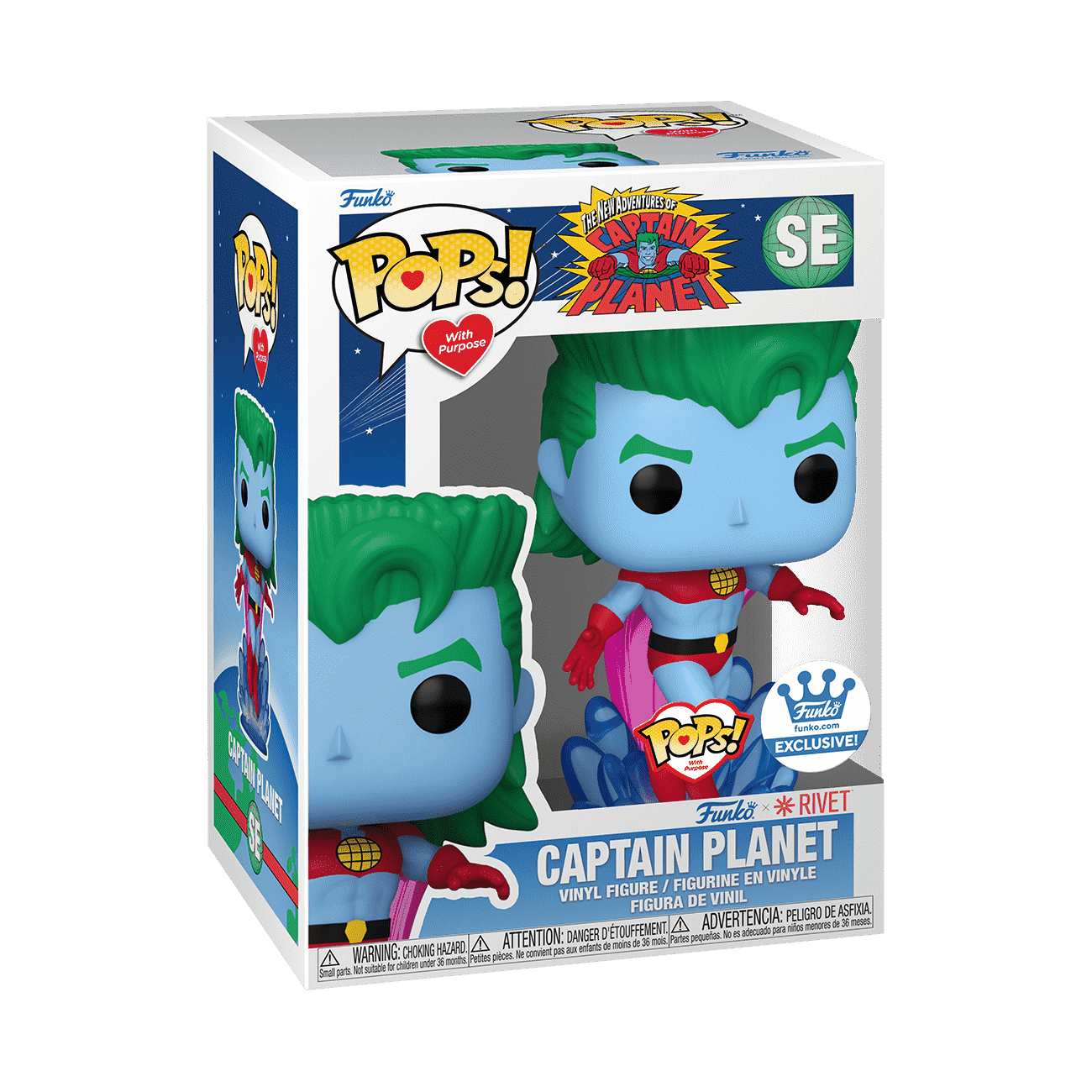 Buy Pop! Captain Planet (Flying) at Funko.