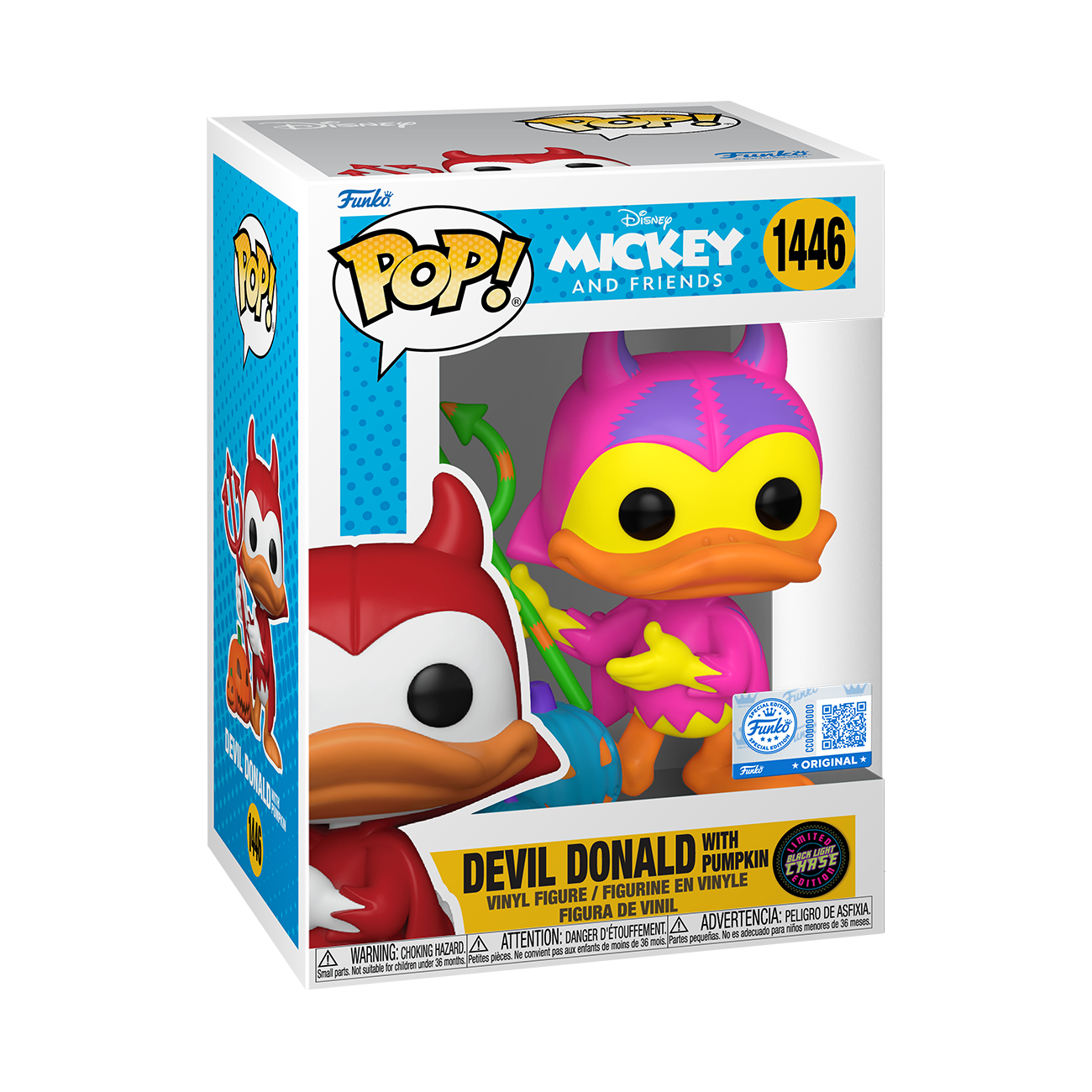 Pop! Devil Donald with Pumpkin | Funko