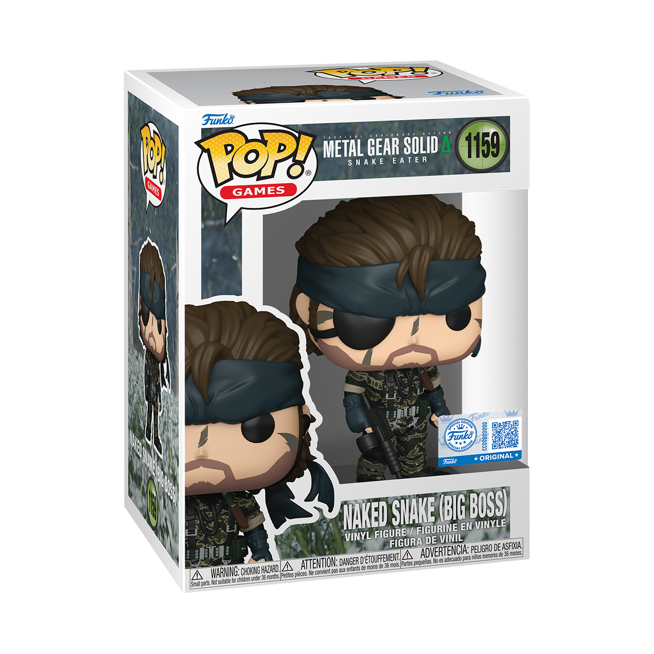 Pop! Naked Snake (Big Boss) | Funko