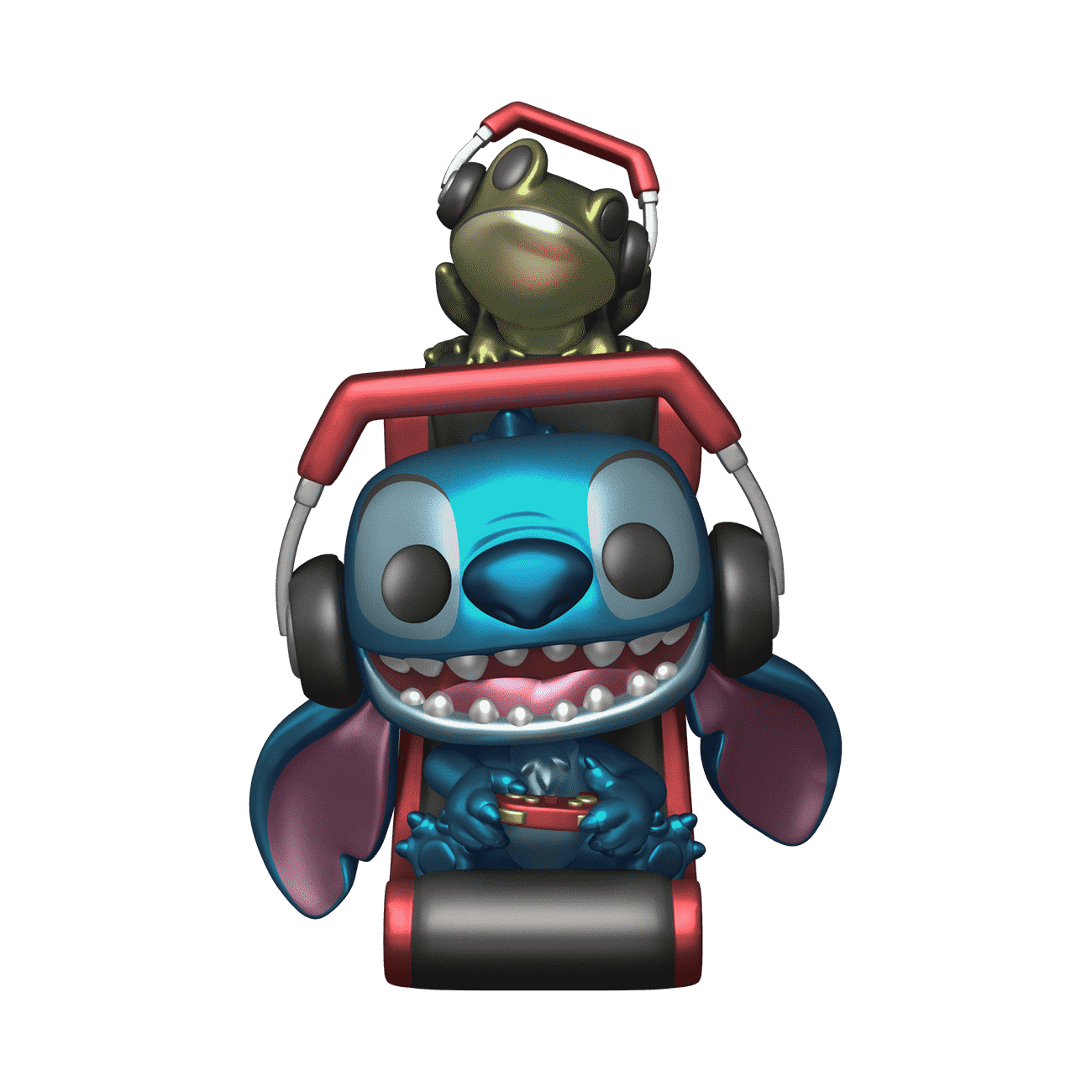 Pop! Plus Gamer Stitch (Metallic) | Funko
