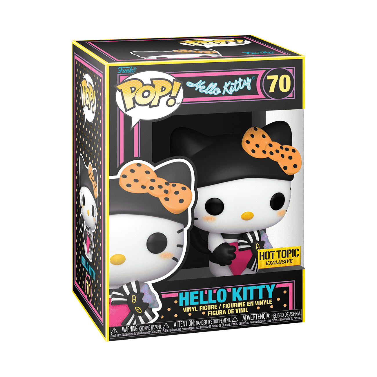 Buy Pop! Hello Kitty with Present (Black Light) at Funko.