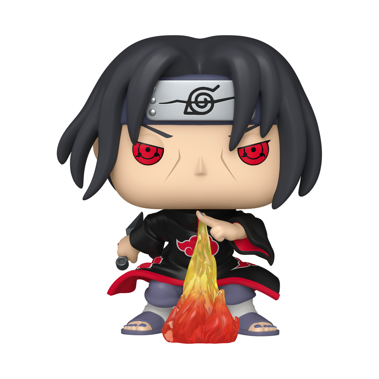 Pop! Itachi Uchiha (Fireball Jutsu) with Pop! Protector | Funko