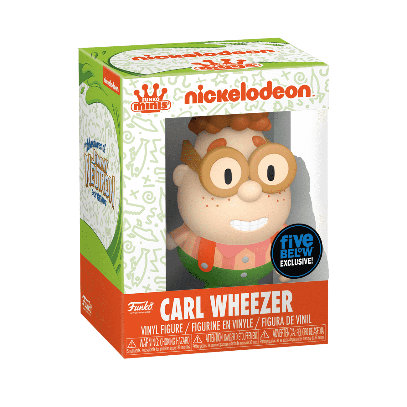 Nickelodeon Carl Wheezer Mini Vinyl Figure