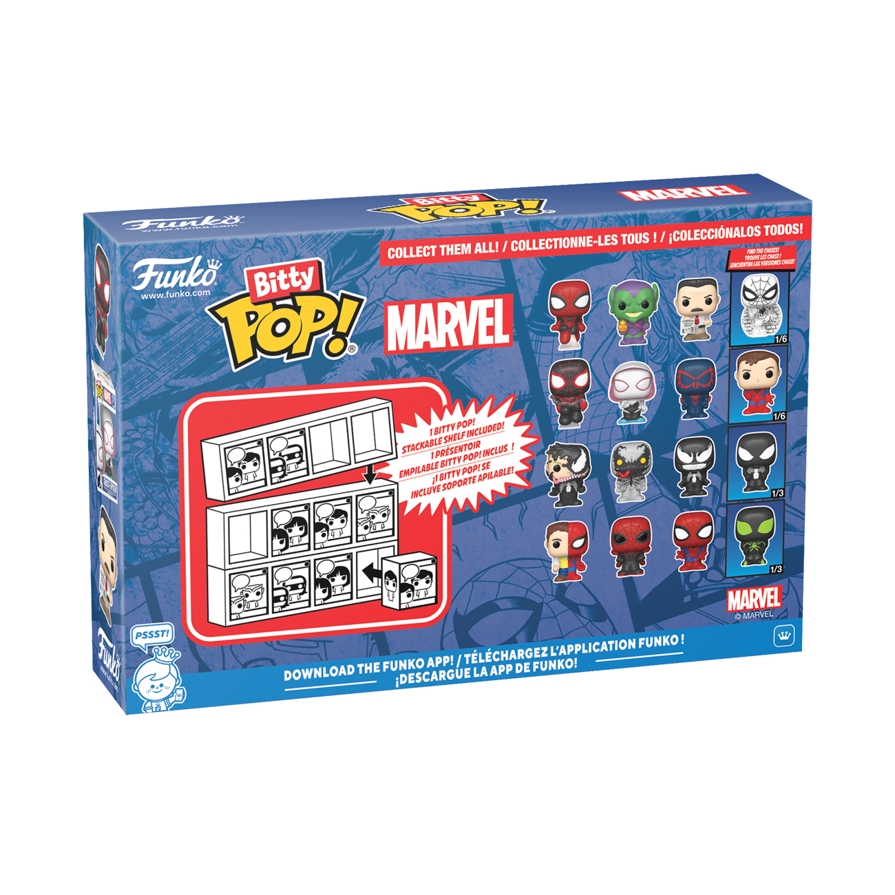 Bitty Pop! Spider-Man 4-Pack Series 4 | Funko