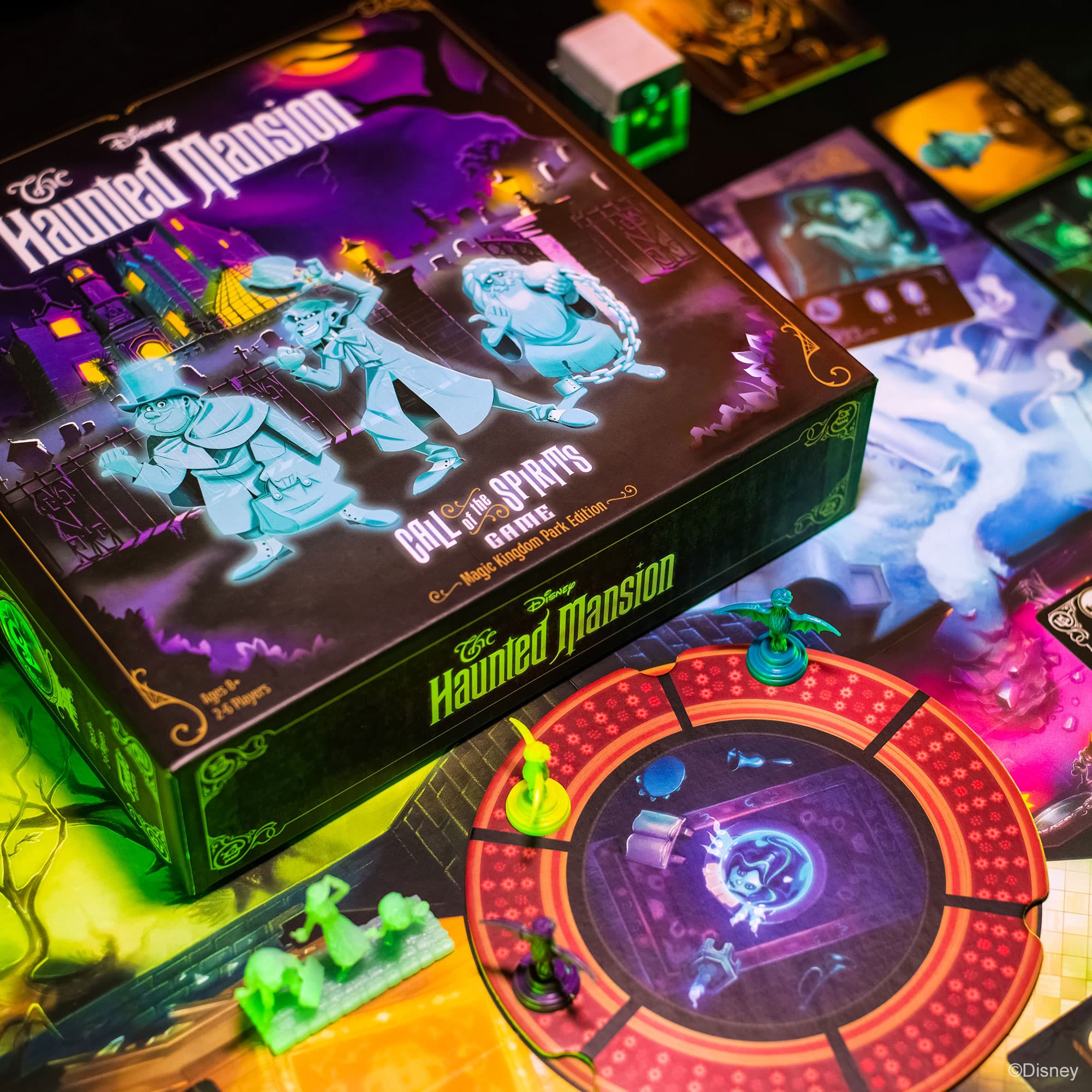 Buy Disney Haunted Mansion Magic Kingdom Park Edition Board Game at Funko.