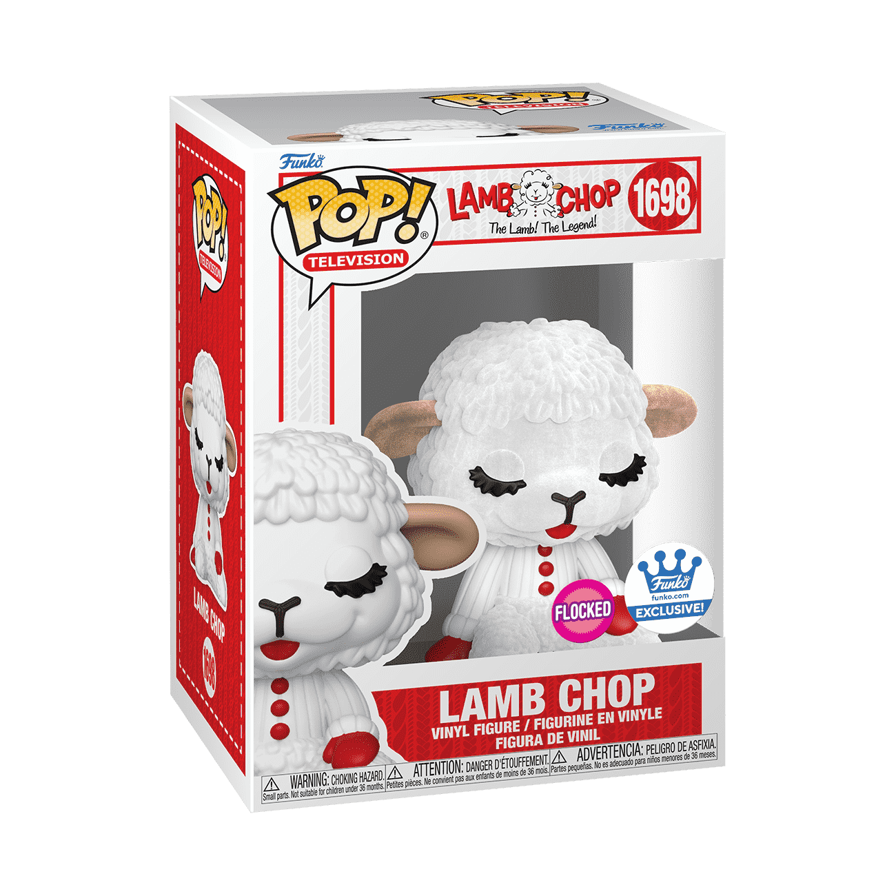 Pop! Lamb Chop (Flocked) | Funko