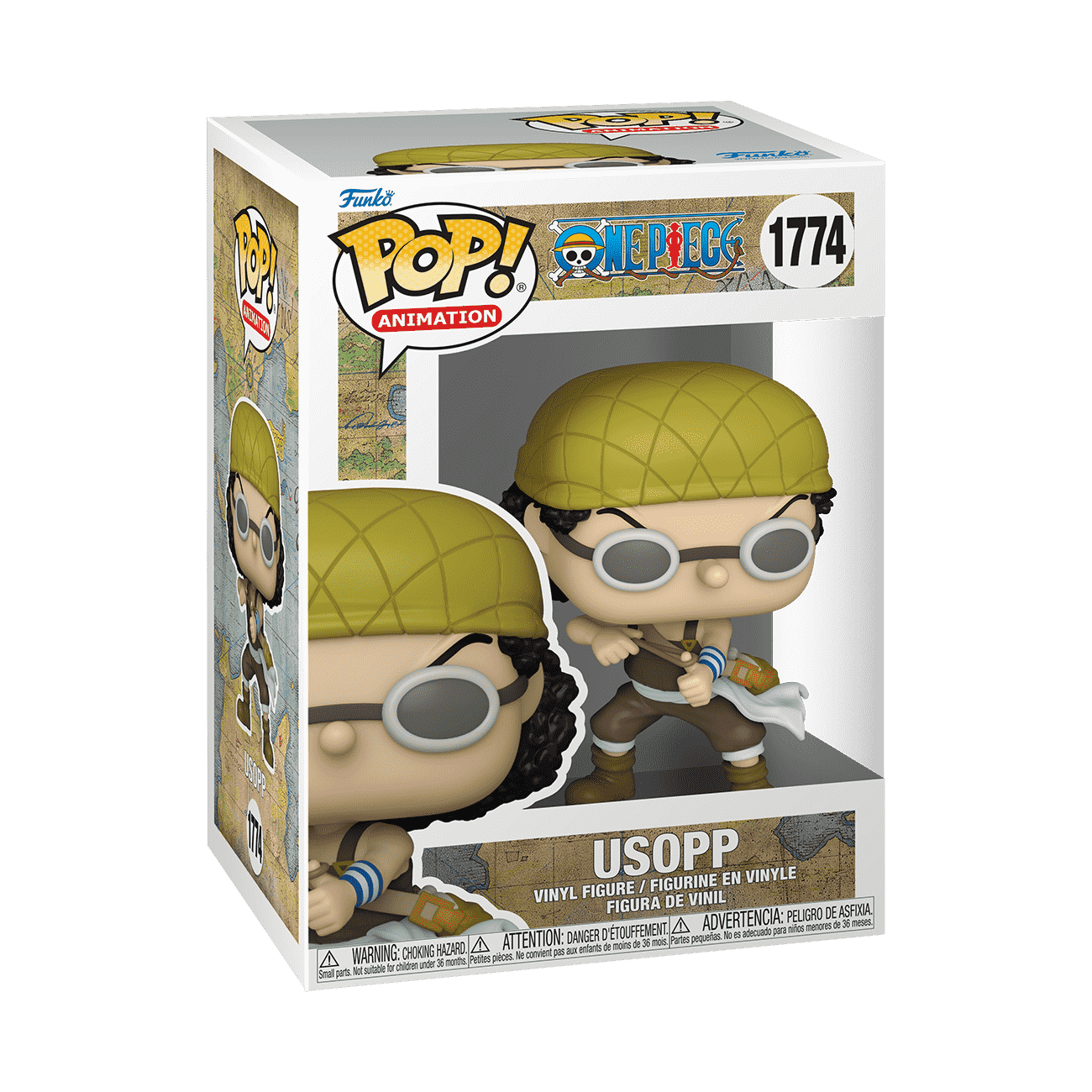 Pop! Usopp with Rubber Band | Funko