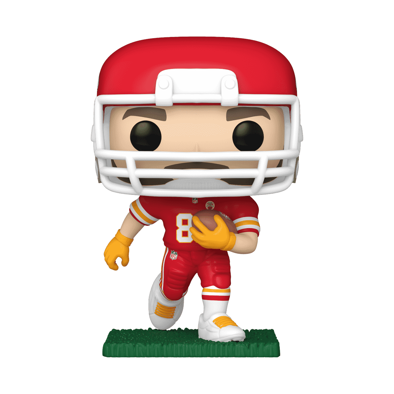 Pop! Travis Kelce (Running) (Red and White Uniform)