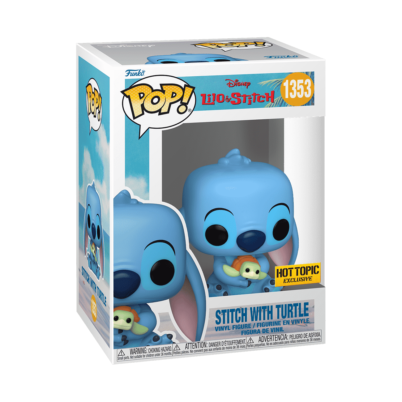 Buy Pop! Stitch with Turtle at Funko.