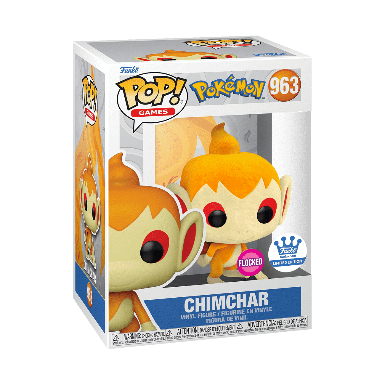 Pop! Chimchar (Flocked)