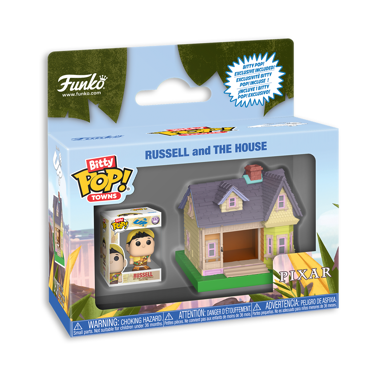 Bitty Pop! Towns Russell and The House | Funko