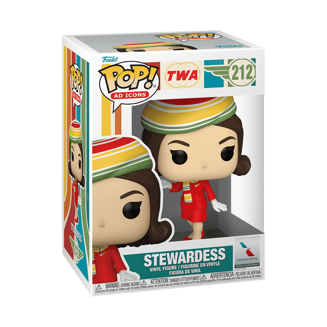 Buy Pop! Stewardess in Red Uniform at Funko.
