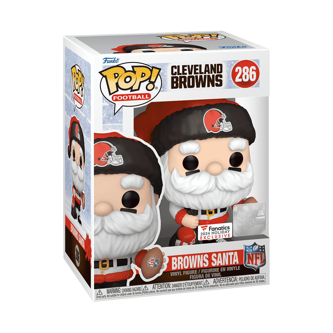 Pop! Browns Santa