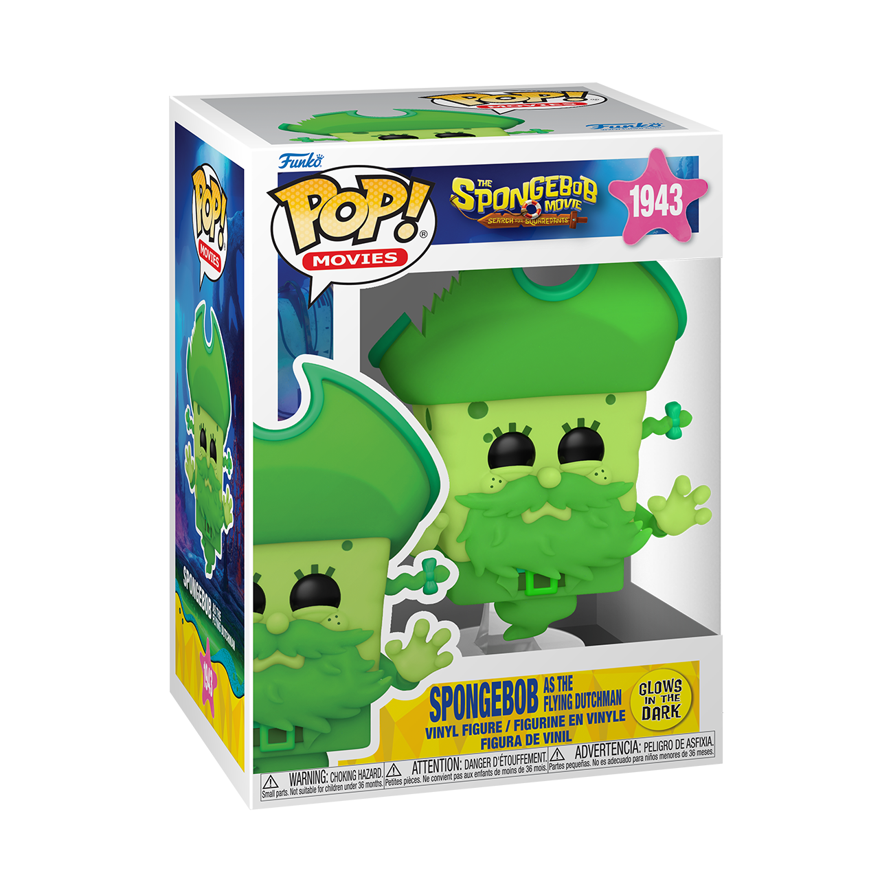 Pop! SpongeBob as the Flying Dutchman (Glow) | Funko