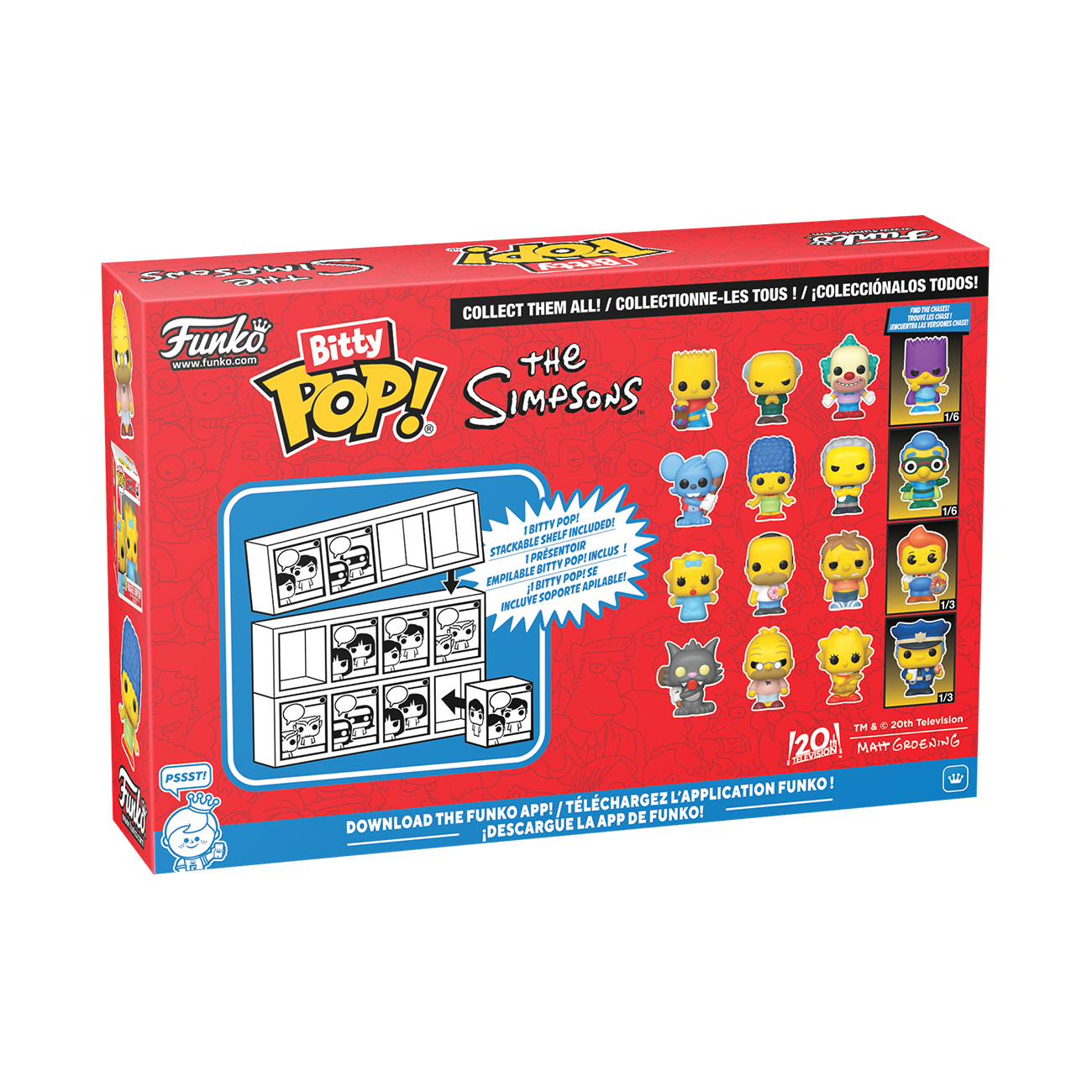 Bitty Pop! The Simpsons 4-Pack Series 1 | Funko