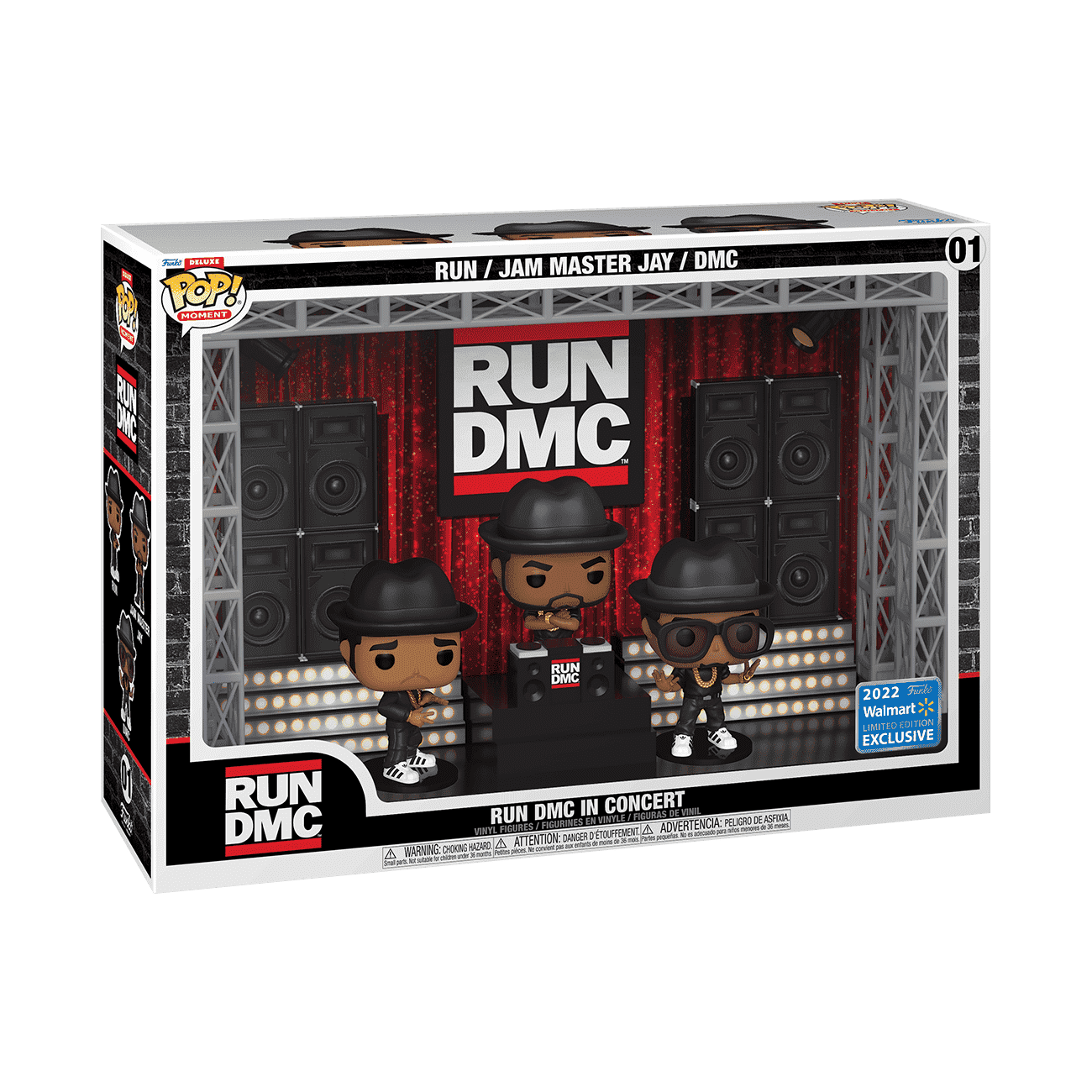 Buy Pop! Deluxe Moment RUN-DMC in Concert at Funko.