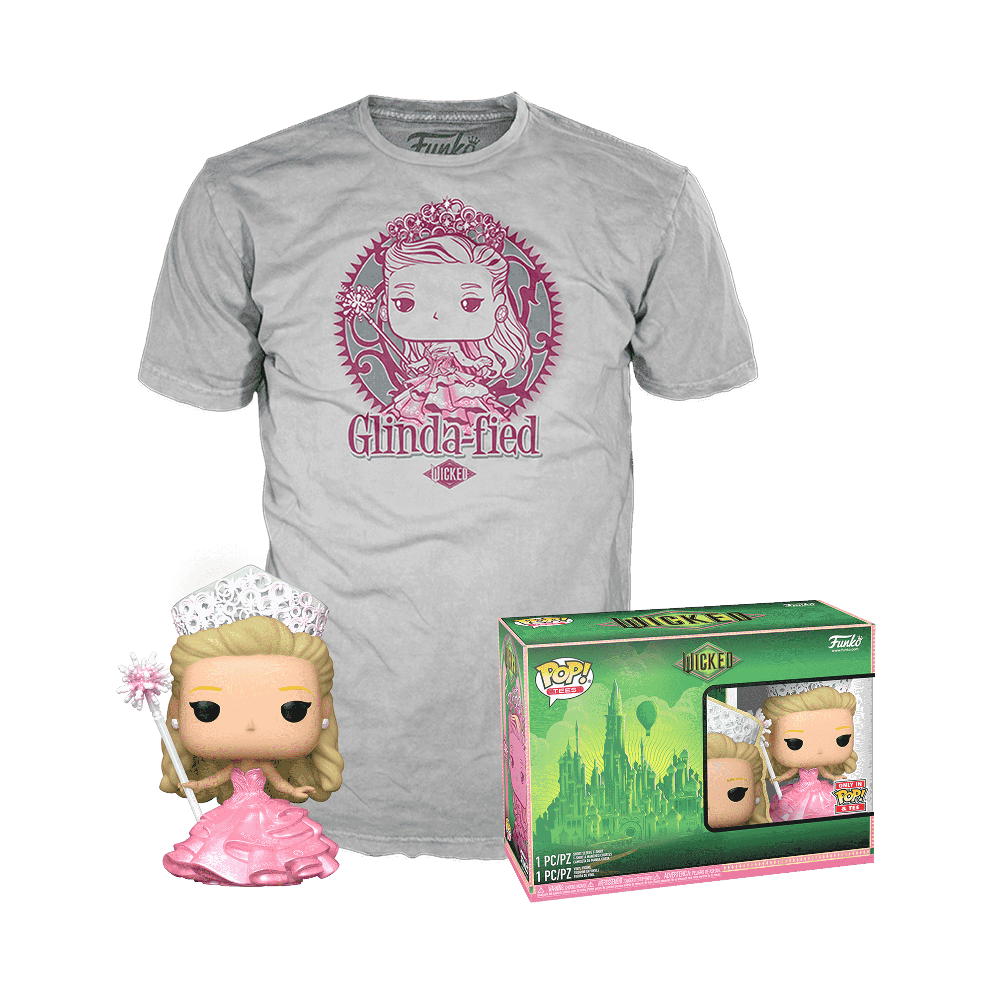 Pop! & Tee Glinda | Funko