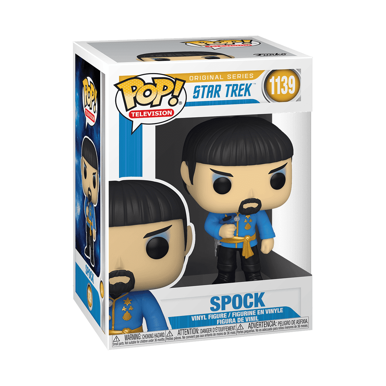 Pop! Spock in Mirror Mirror Outfit