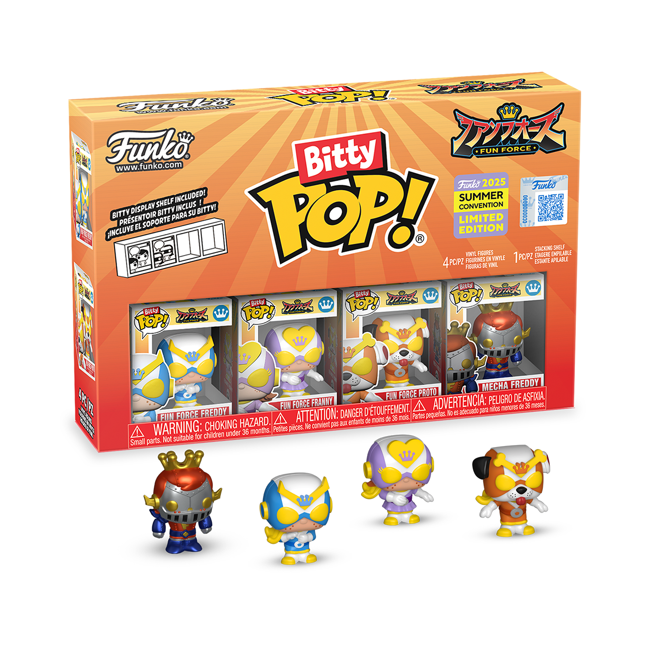 Bitty Pop! Fun Force 4-Pack | Funko