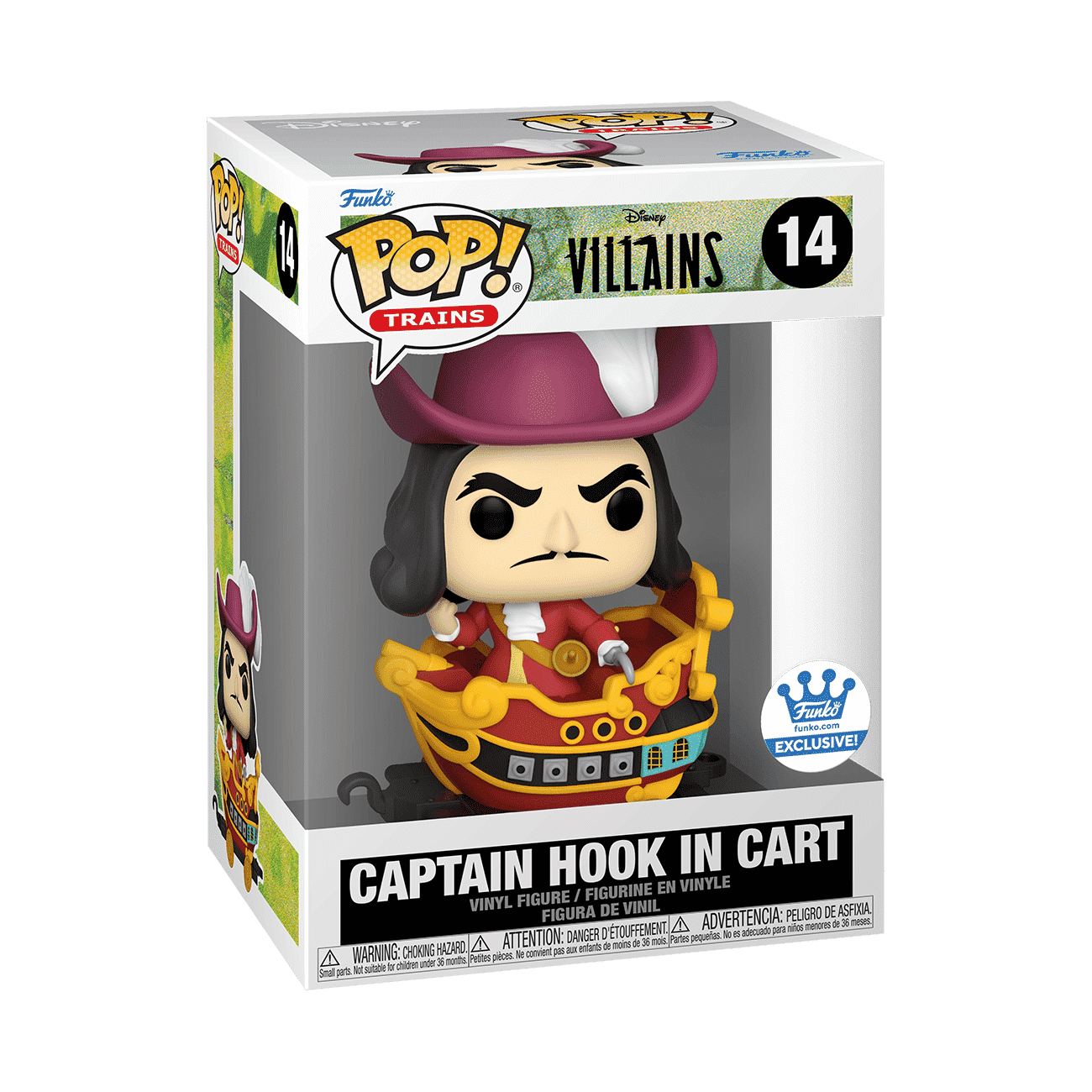 Buy Pop! Trains Captain Hook at Funko.