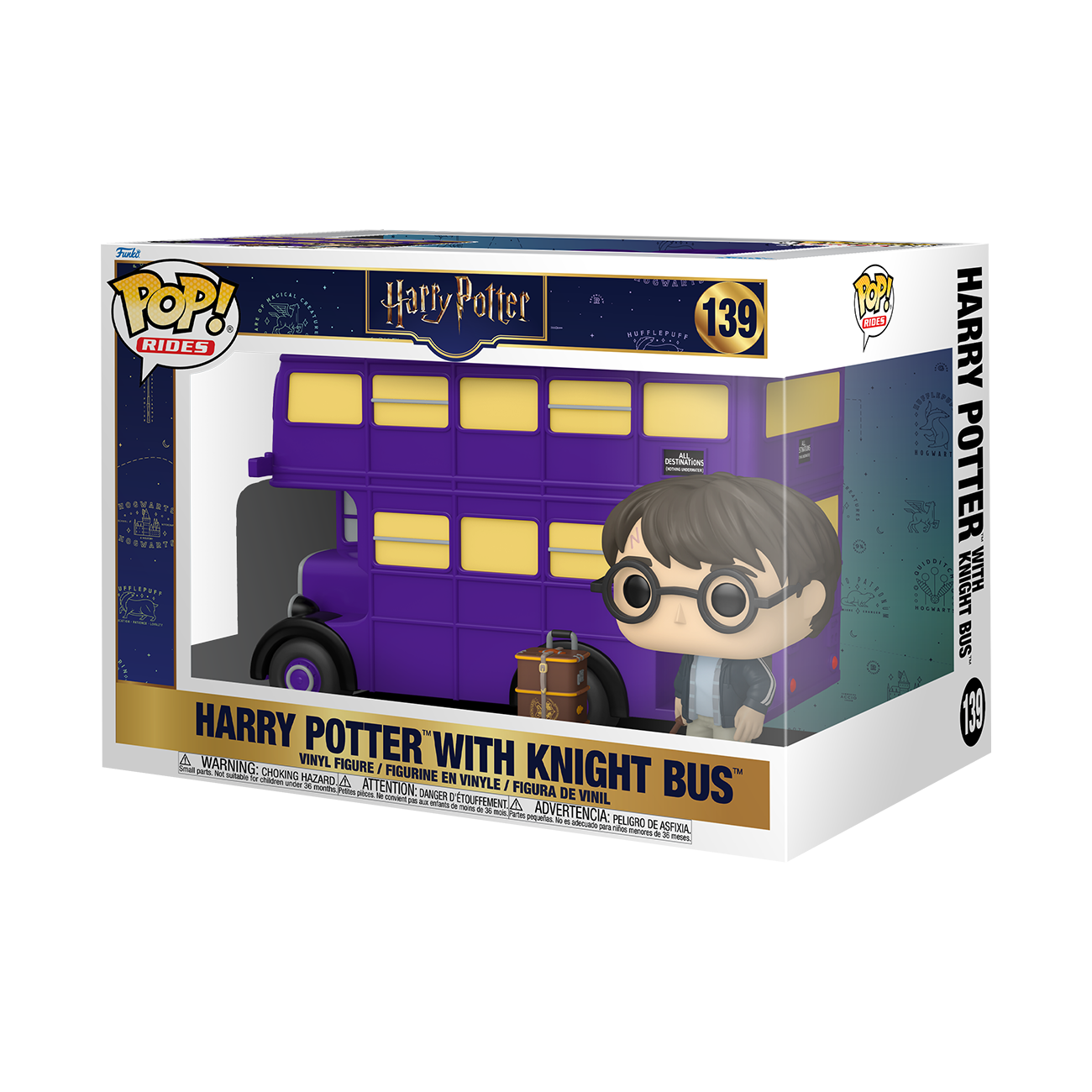 Pop! Rides Super Deluxe Harry Potter with Knight Bus
