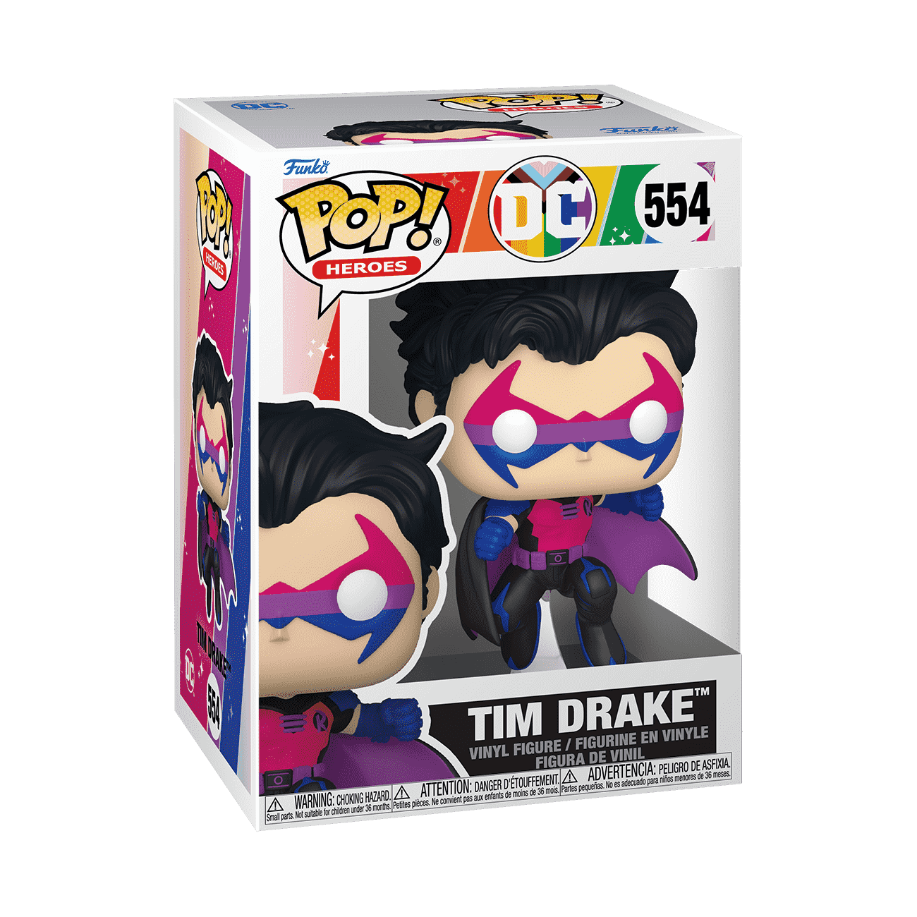 Pop! Tim Drake (Pride Flag) | Funko