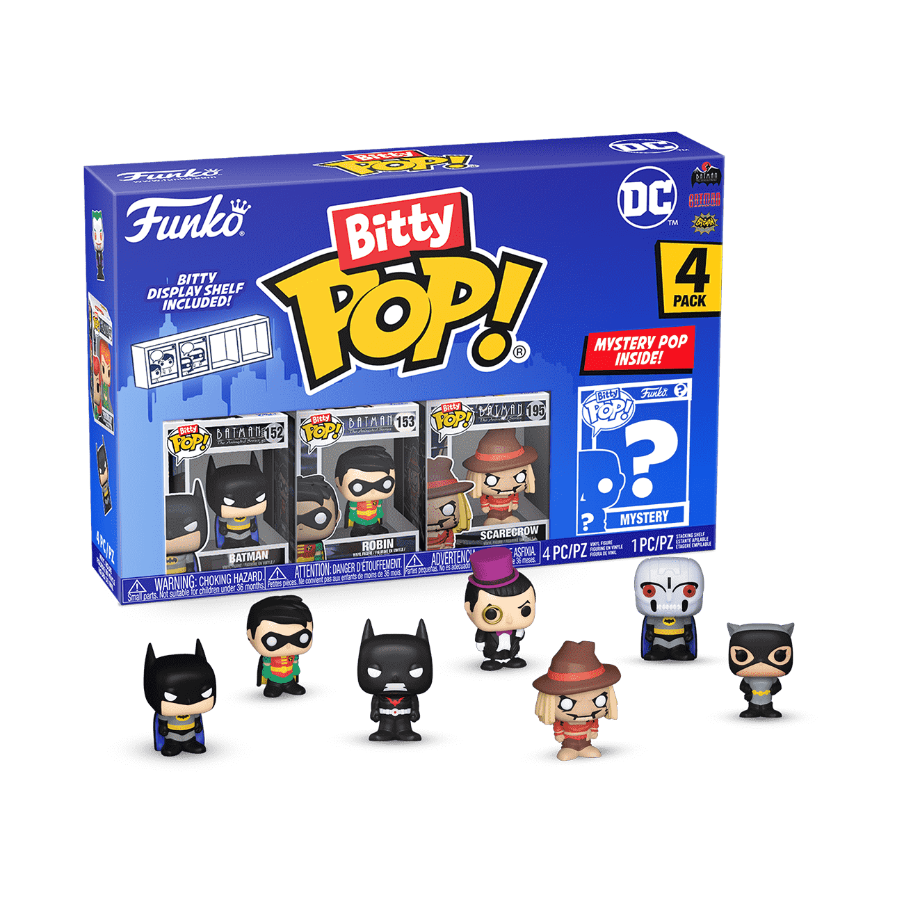 Bitty Pop! DC Comics 4-Pack Series 1
