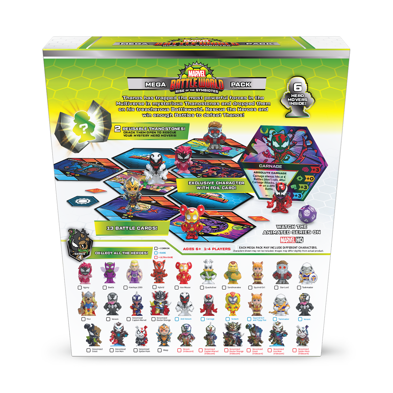 Marvel Battleworld: Series 4 Rise of the Symbiotes Mega Pack