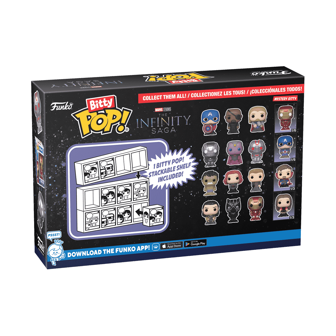 Buy Bitty Pop! Marvel the Infinity Saga 4-Pack Series 2 at Funko.