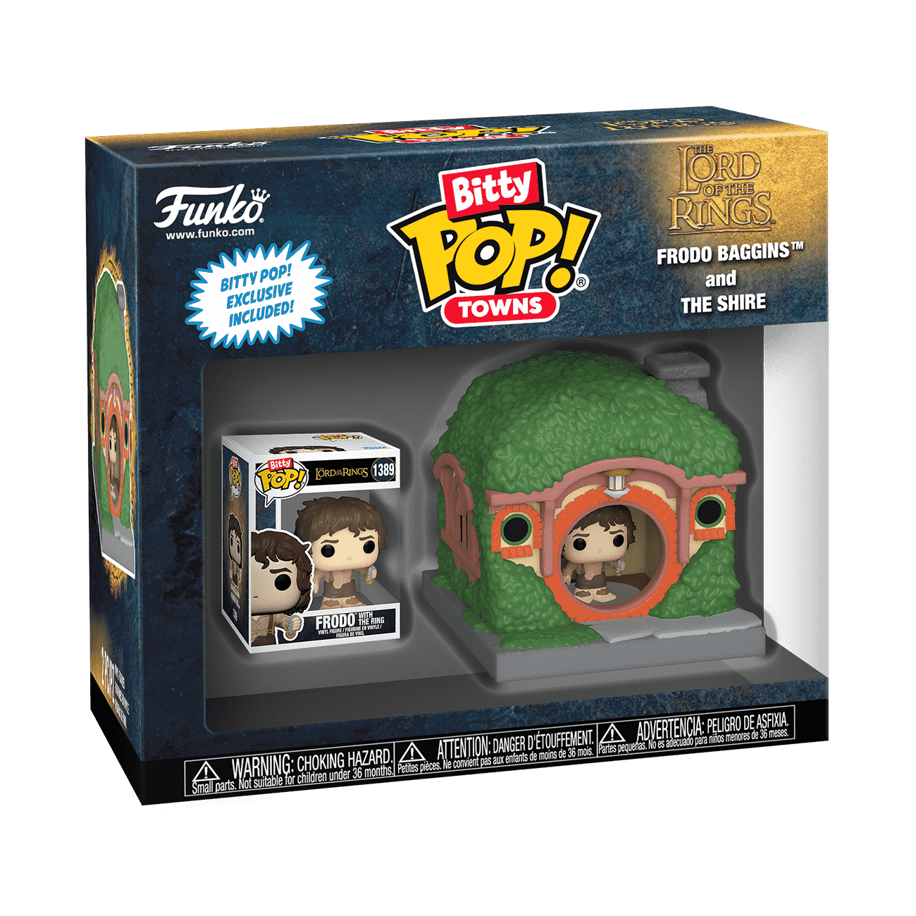 Bitty Pop! Towns Frodo Baggins and The Shire | Funko