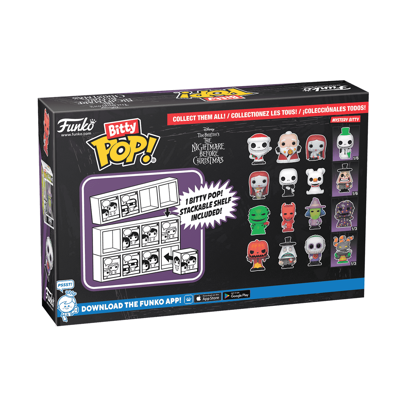 Bitty Pop! The Nightmare Before Christmas 4-Pack Series 2