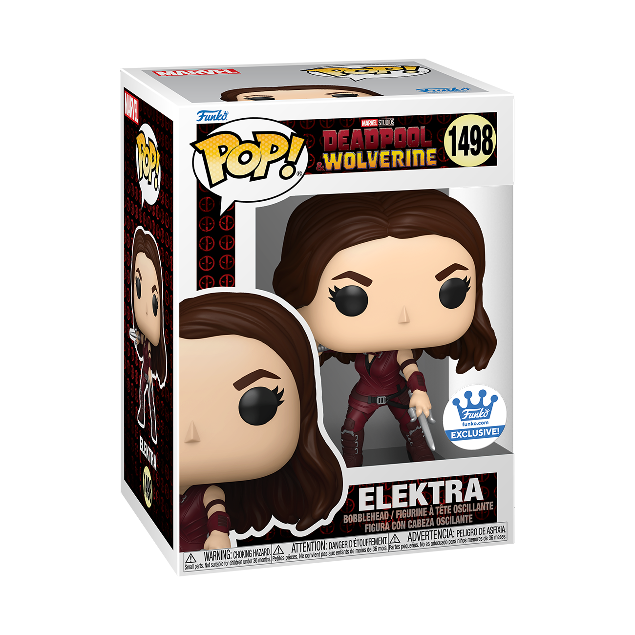 Pop! Elektra with Sai (Metallic) | Funko