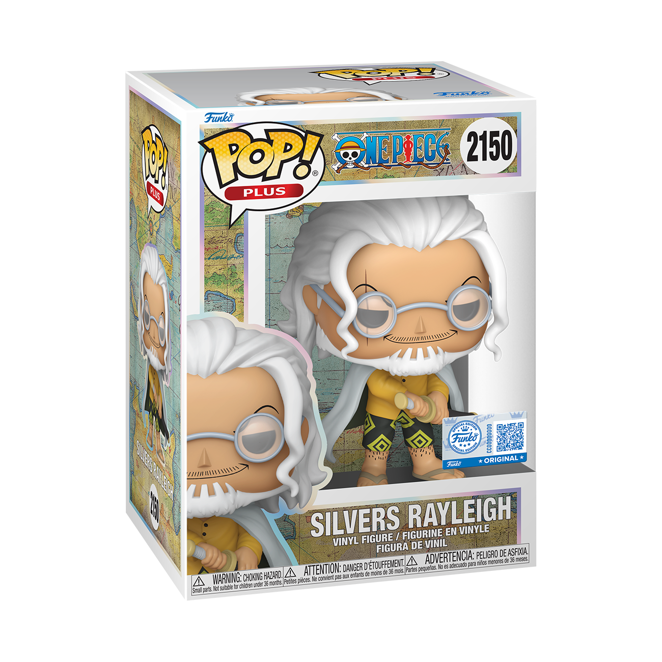 Pop! Plus Silvers Rayliegh | Funko