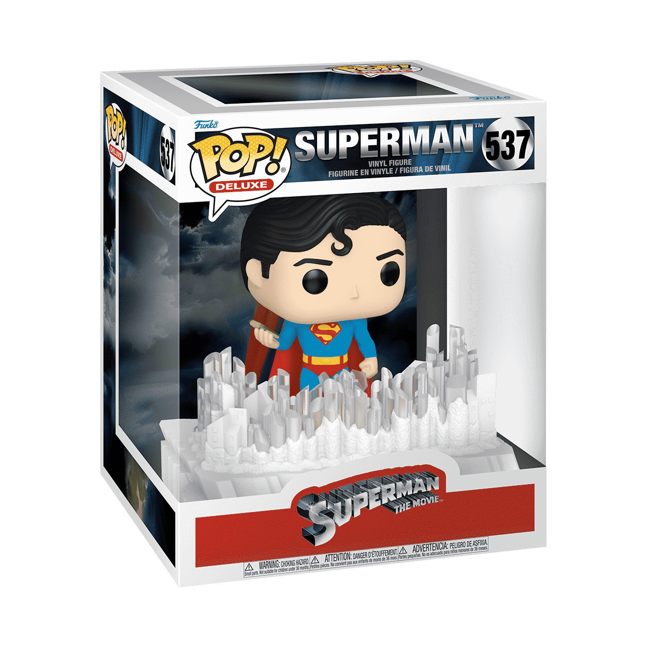 Pop! Deluxe Superman with Crystal (Fortress of Solitude) (1978) | Funko
