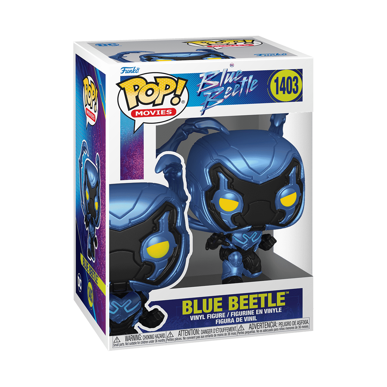 Pop! Blue Beetle Crouching
