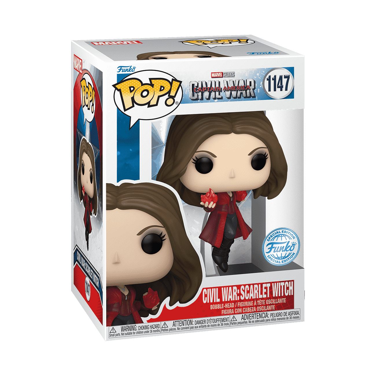Buy Pop! Civil War: Scarlet Witch at Funko.