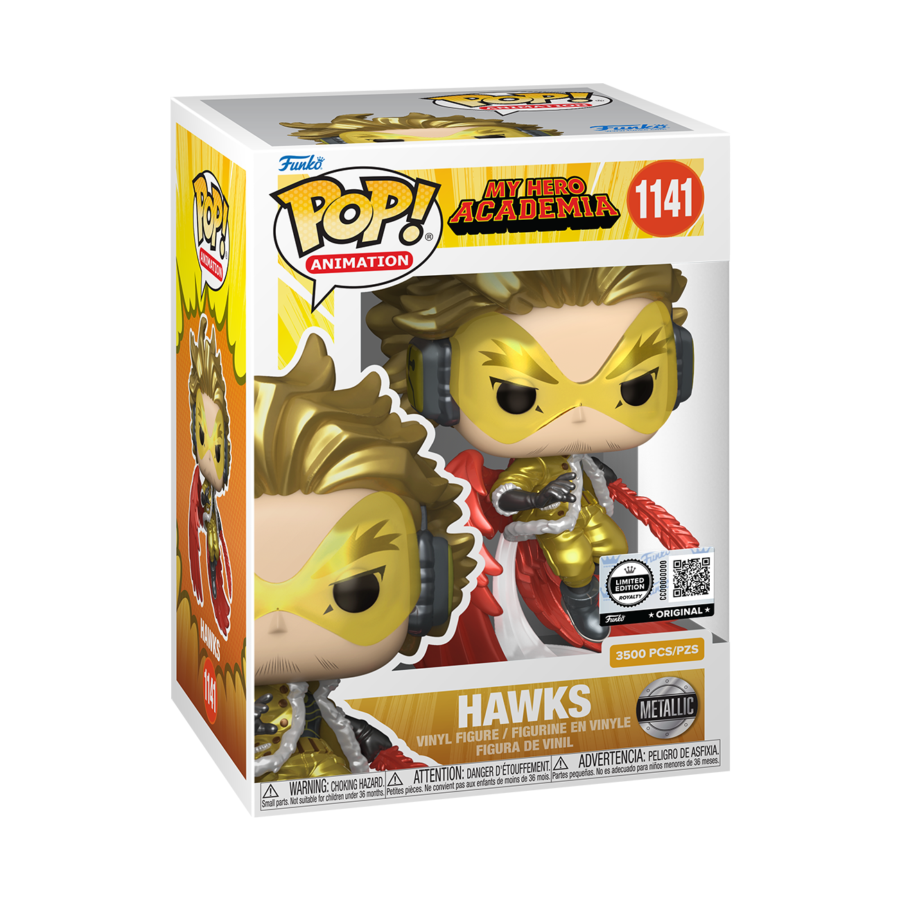 Pop! Hawks (Metallic) with Pop! Protector | Funko