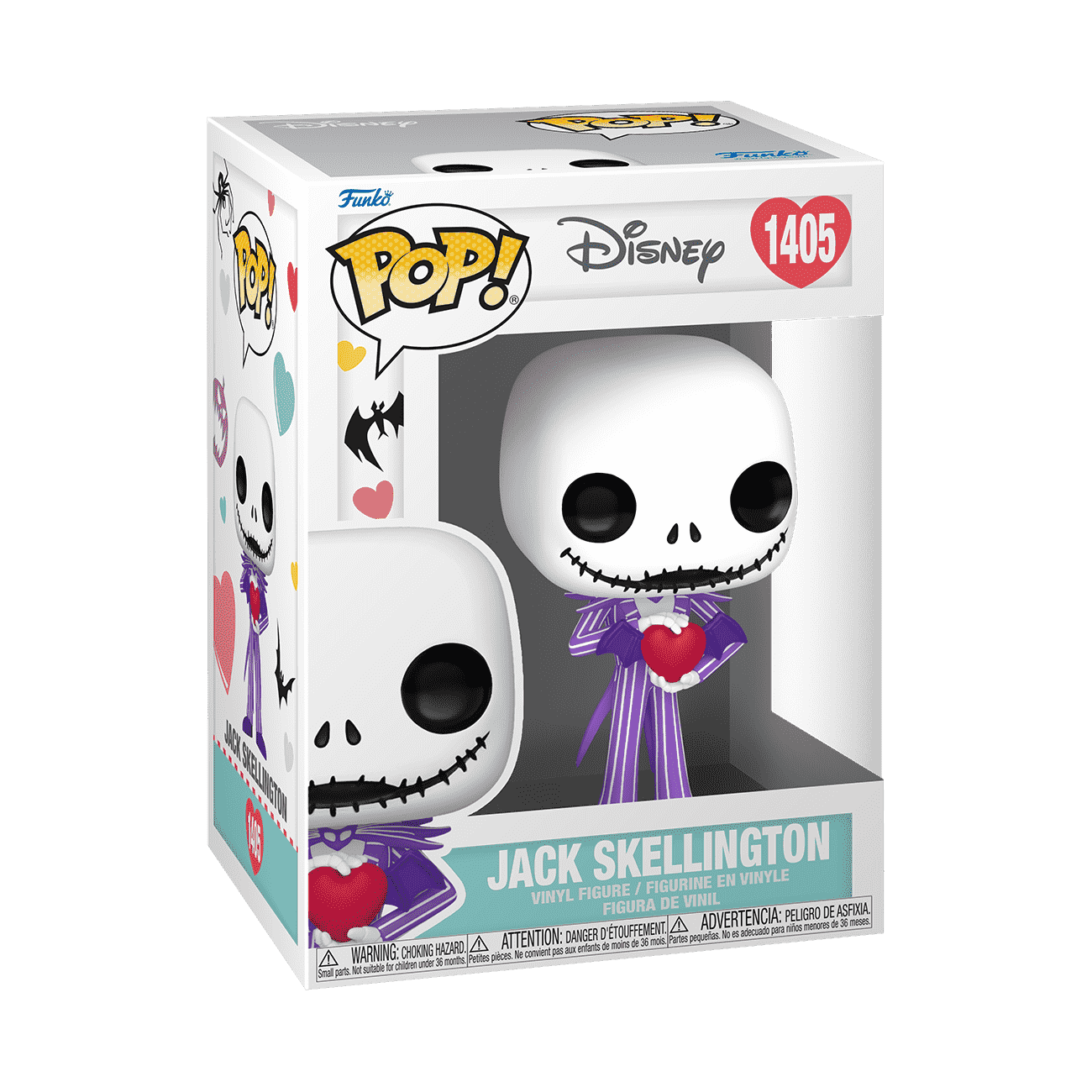 Pop! Jack Skellington with Valentine Heart