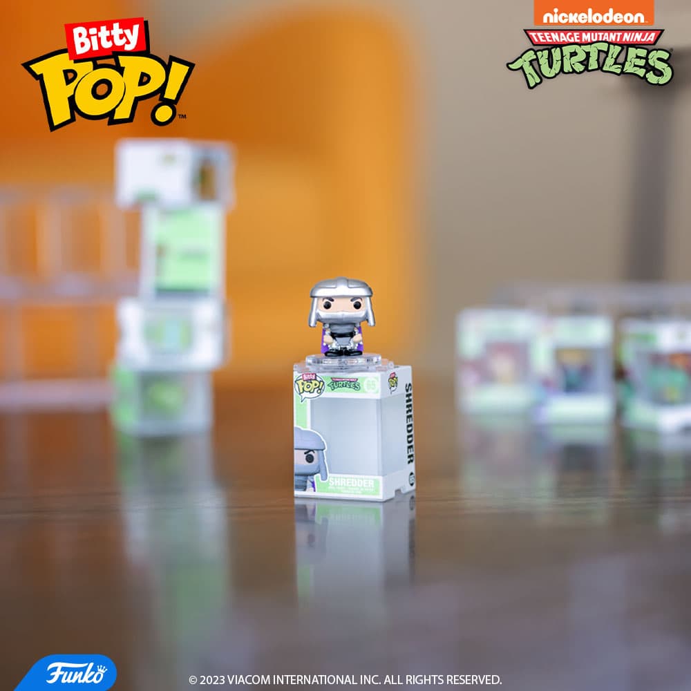 Bitty Pop! Teenage Mutant Ninja Turtles 4-Pack Series 2 | Funko