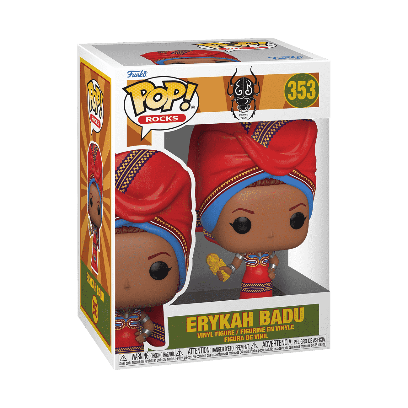 Buy Pop! Erykah Badu in Red Dress at Funko.